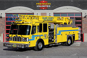 1808 Clark County Fire Department - 2002 Ferrara Aerial Refurbishment ...